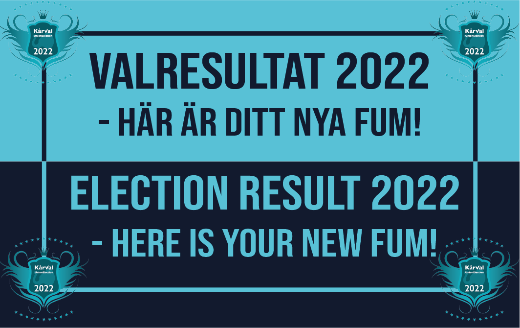 Valresultat 2022 - Här är ditt nya FUM! - Studentkåren Malmö - Välkommen till studentstaden Malmö